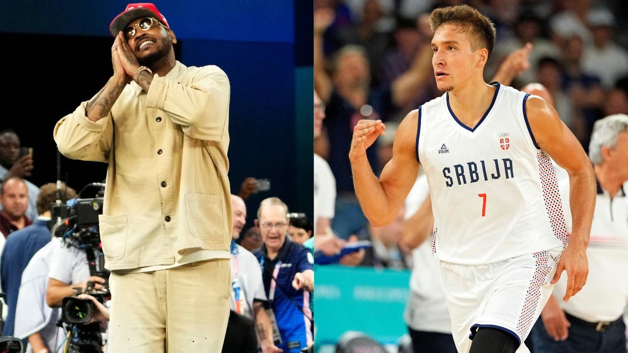 Carmelo Anthony Reveals His Thoughts When Bogdan Bogdanovic Did His Celly vs Team USA - The ...