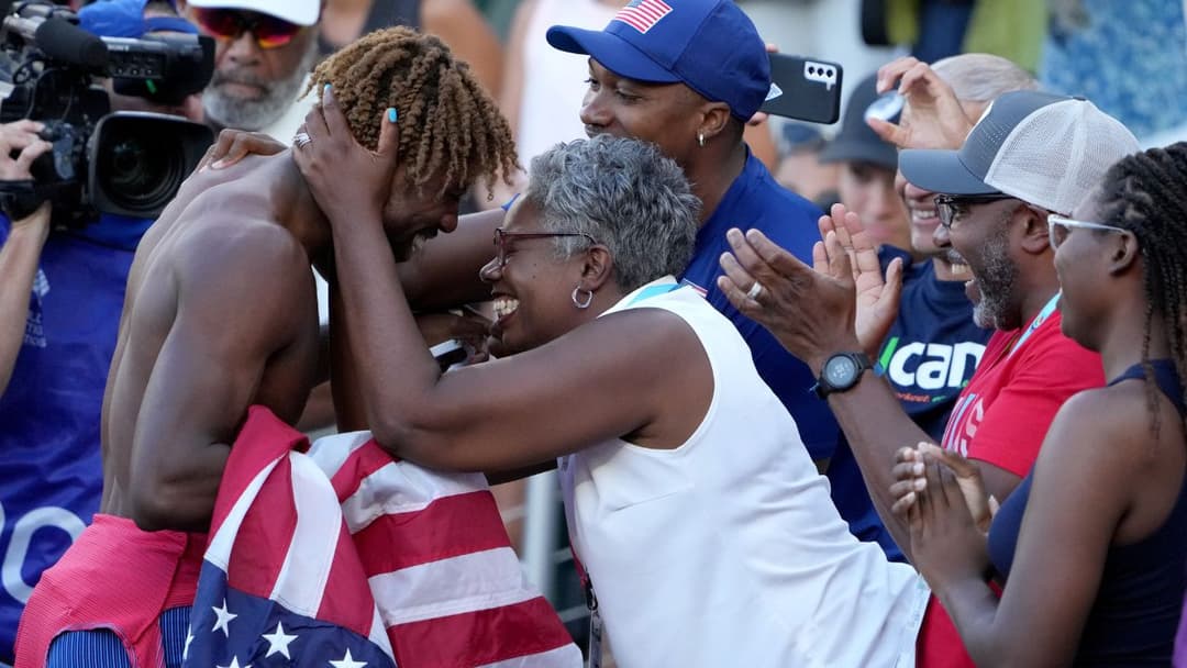 Who Are Noah Lyles’ Parents? All You Need to Know About Keisha Caine ...