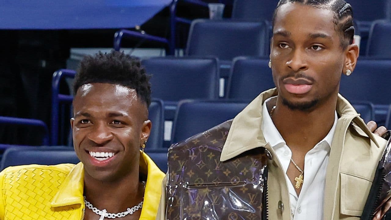 Real Madrid Star Vinicius Jr.'s Shows 'Bro' Shai Gilgeous-Alexander Love on IG, Hints at the Duo ...