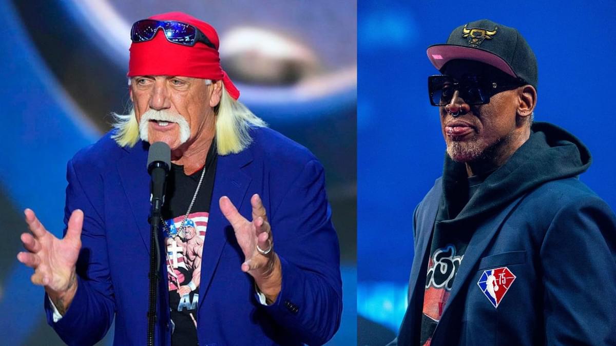 Hulk Hogan Sent Dennis Rodman A Private Plane To 'Force' Him Into A WWE ...