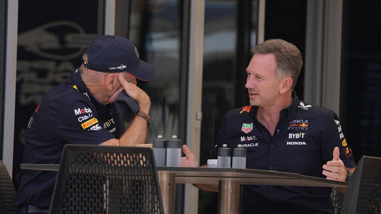 Christian Horner Bars Adrian Newey From Attending F1 Races While Still Working for Red Bull ...
