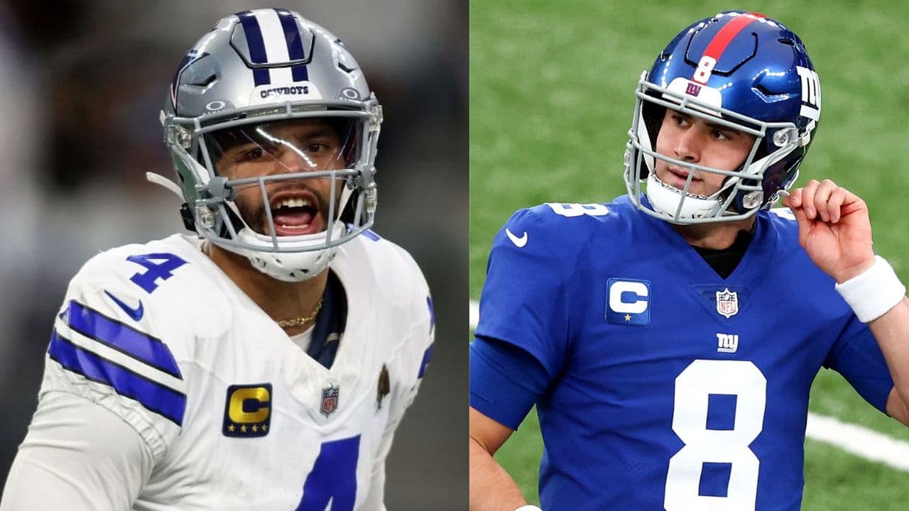 Dak Prescott vs. Daniel Jones: Decoding Cowboys And Giants QBs' Stats ...