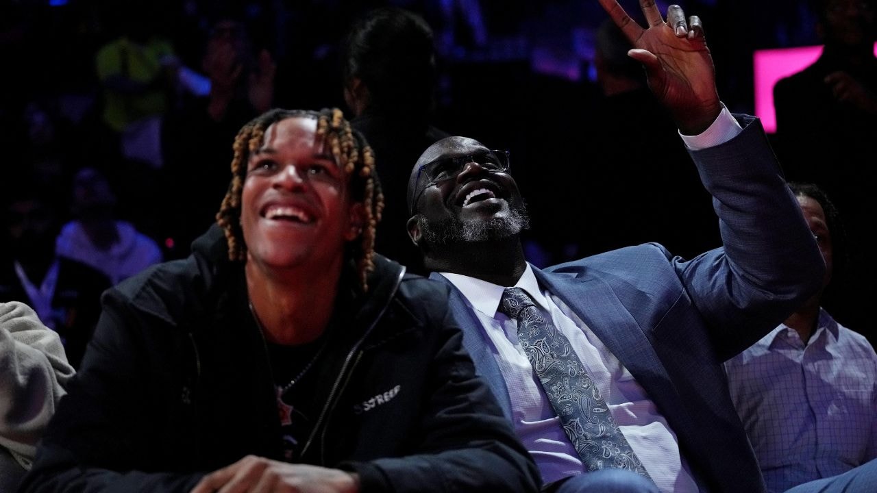 Shareef O'Neal Shows Off His Father Shaq's Surprisingly Smooth ...