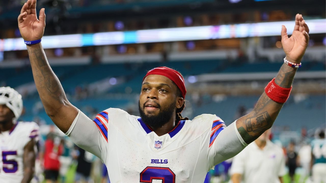 "I Was Just So Tired”: Damar Hamlin on Why He Didn’t Take the Ball to His Mom After First Career ...