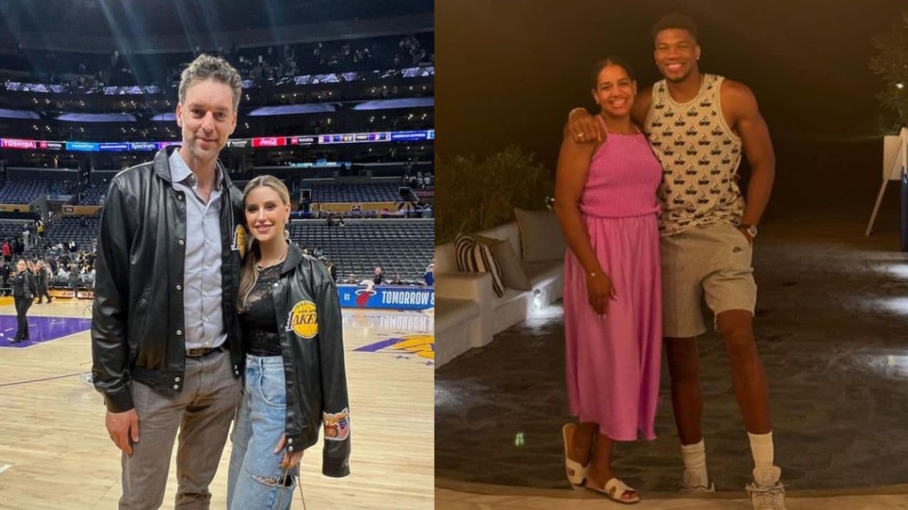 Pau Gasol's Wife Christina Gasol Shows Love to Giannis Antetokounmpo's ...