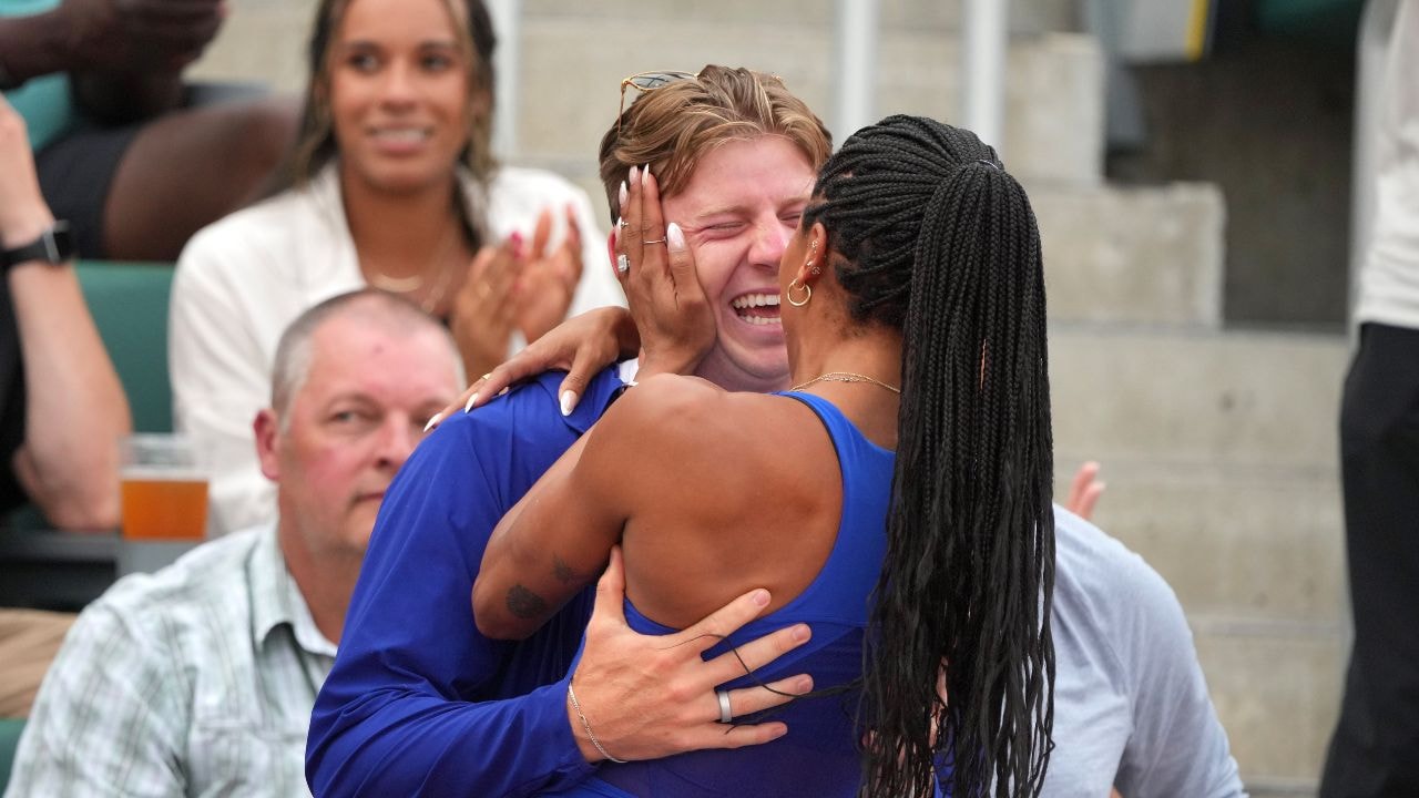 “Can’t Believe They Let You…”: Tara Davis-Woodhall’s ‘Favorite Moment of September’ Leaves ...