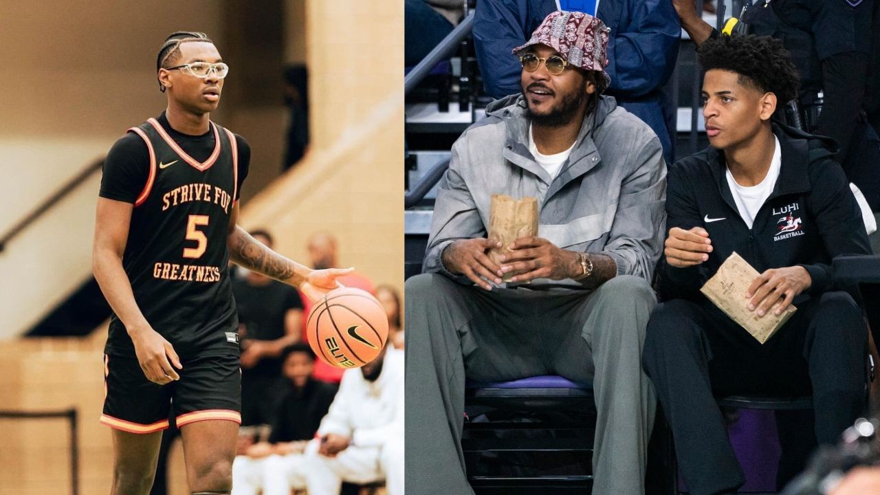 LeBron James' Son Bryce 17th Highest-Paid NIL Athlete, Earns $570,000 More Than Carmelo Anthony ...