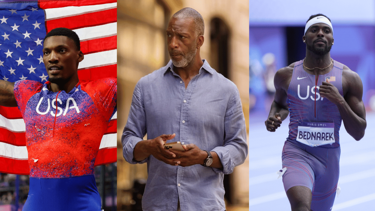 “A Great Day” for Michael Johnson as Kenny Bednarek and Fred Kerley ...