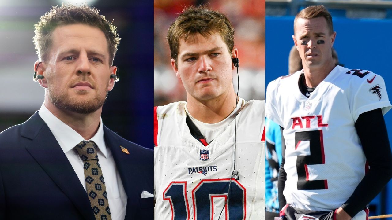 NFL Legends JJ Watt, Matt Ryan Heap Praises for Drake Maye’s Successful ...