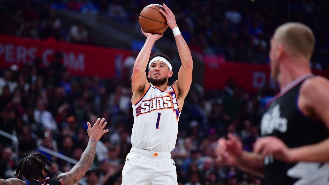 Devin Booker Needs to Crack the Code on 'Above the Break 3s' to Become a Complete Scorer - The ...