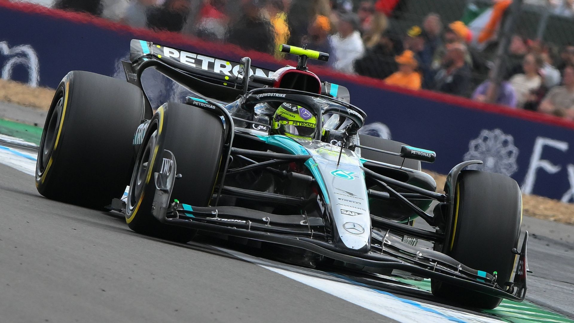 Who Is David Perry Whose Name Featured on Lewis Hamilton’s Car at US ...