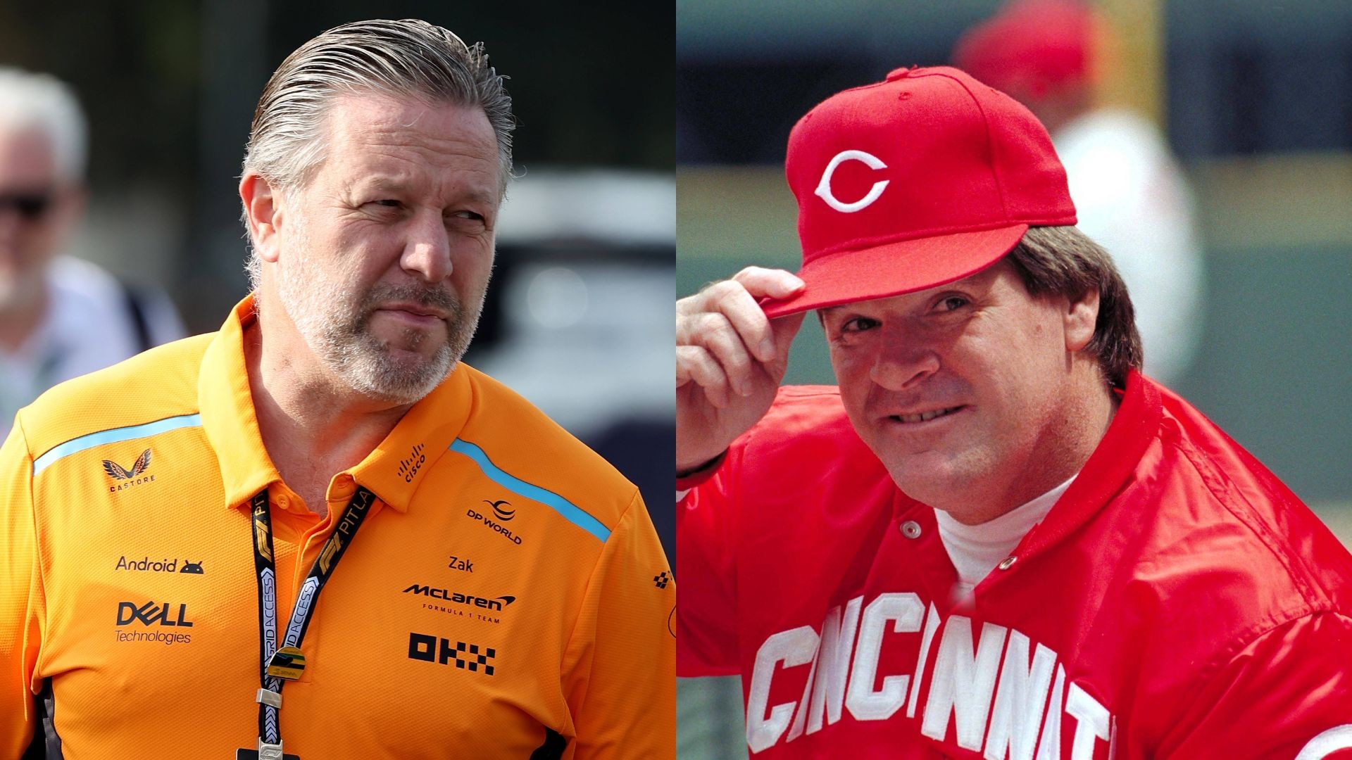 Zak Brown Flaunts Pete Rose’s Record-Breaking Bat and Rookie of the Year Trophy in Tribute Post ...