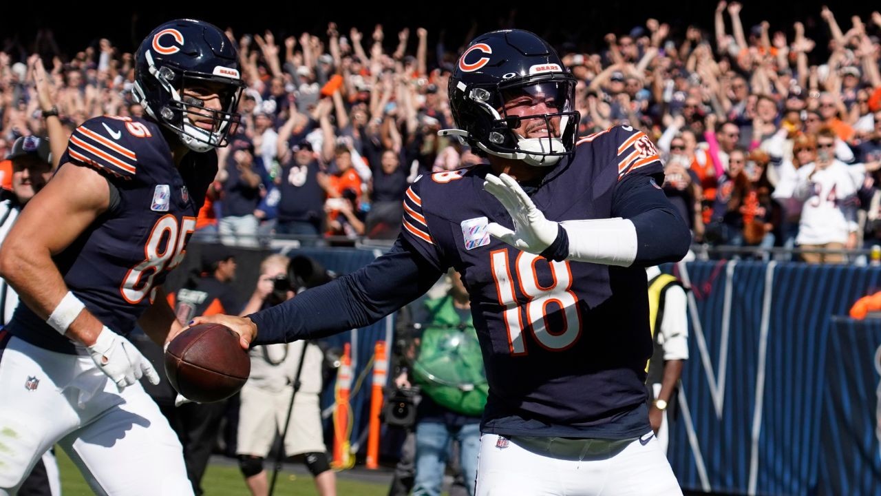 Caleb Williams Has Become a Master of the Bears' Offense, Says Chicago TE Ahead of Jaguars Clash ...