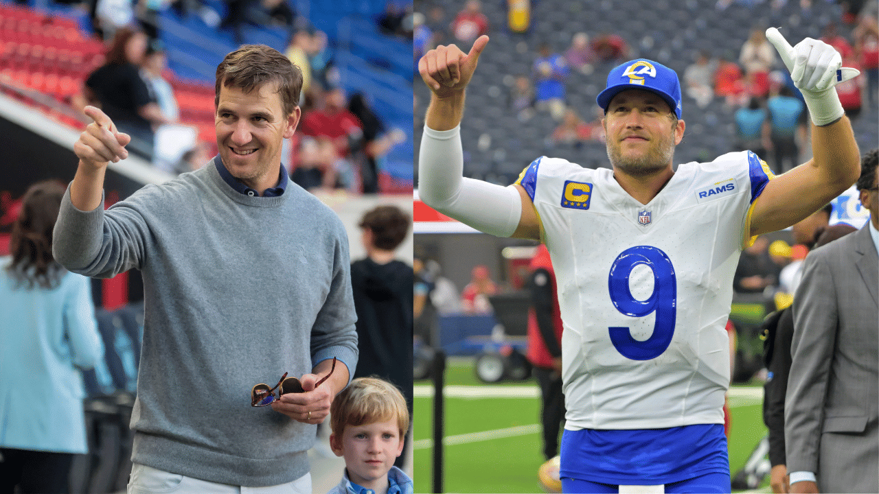 Eli Manning Responds After Matthew Stafford Knocks Him Out From All ...