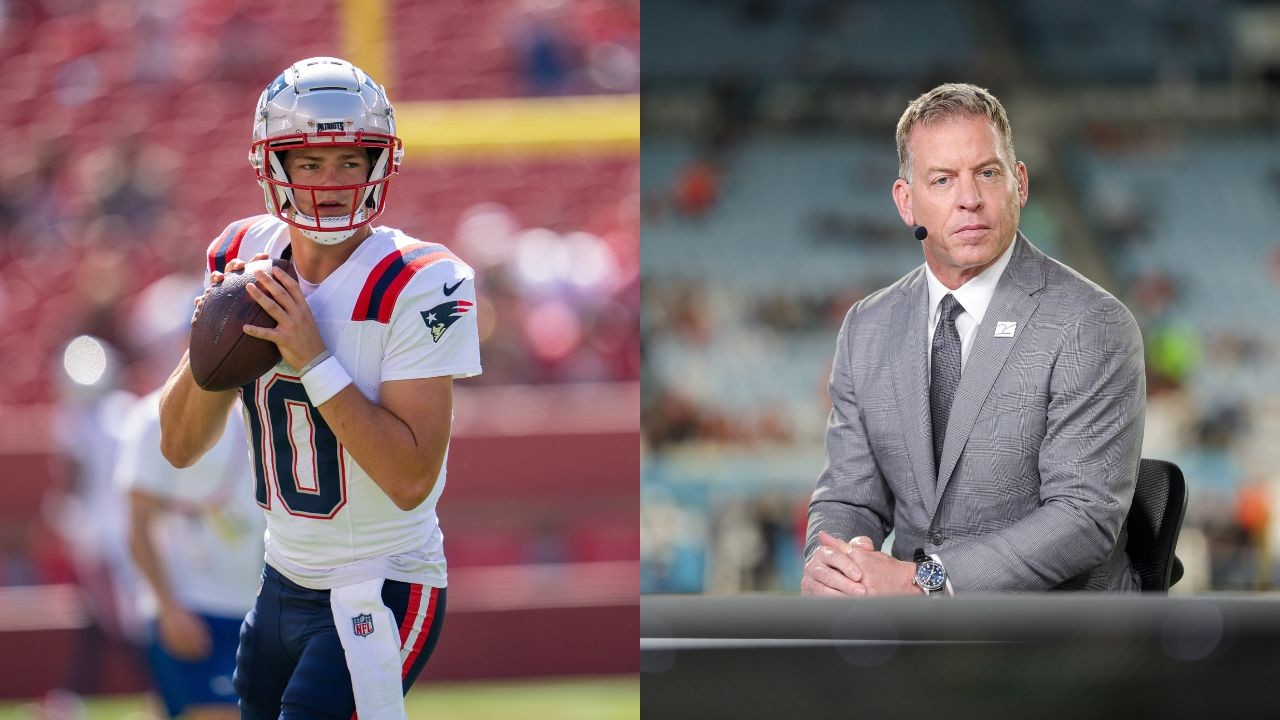 Is Drake Maye Ready To Start For the Patriots? Troy Aikman Gives His ...