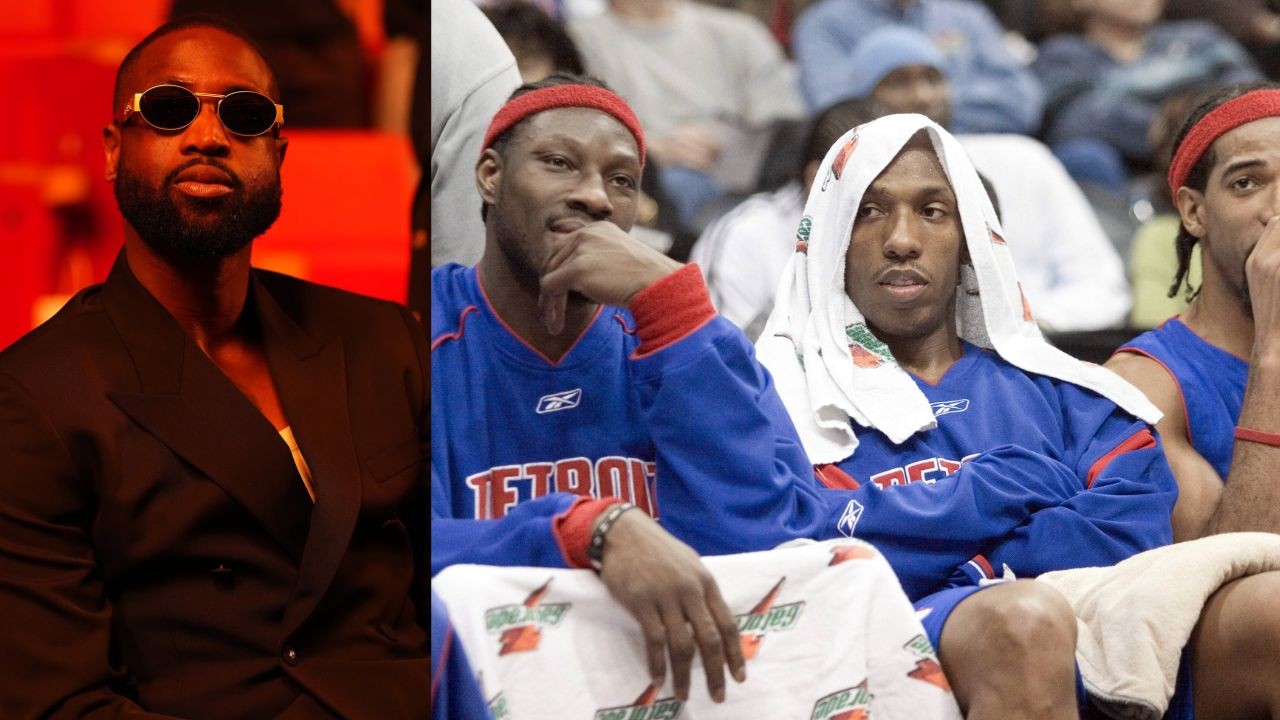 “Broke a Rib”: Dwyane Wade Gives ’05 Pistons a Shoutout, Shares How ...