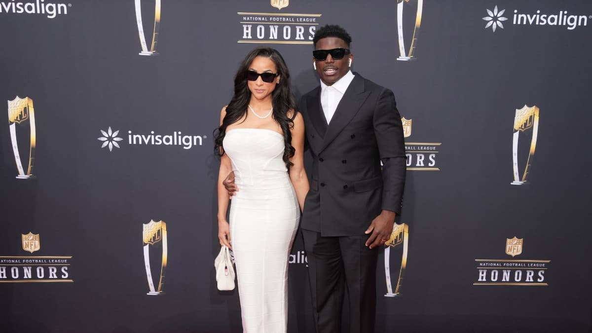 “I’ll Kick You Out”: Tyreek Hill Jokingly Warns His Wife After '40 Takes' for Adidas Outfit Vlog ...