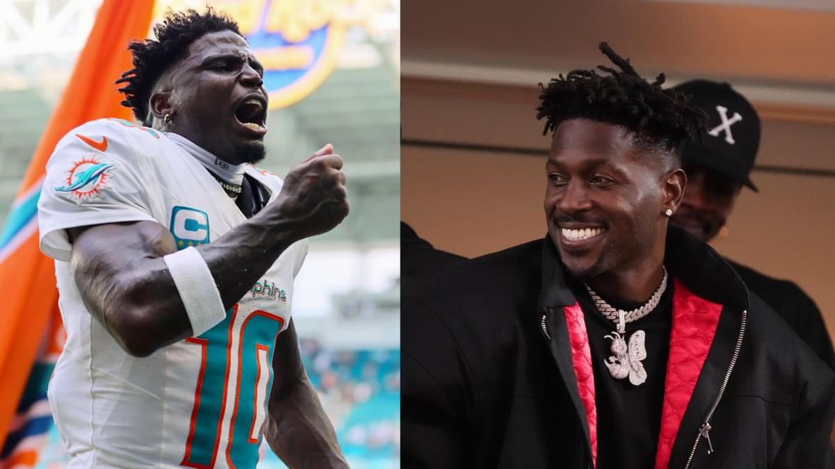 Tyreek Hill Makes a Classy Comeback After Antonio Brown Trolls His Big Family - The SportsRush