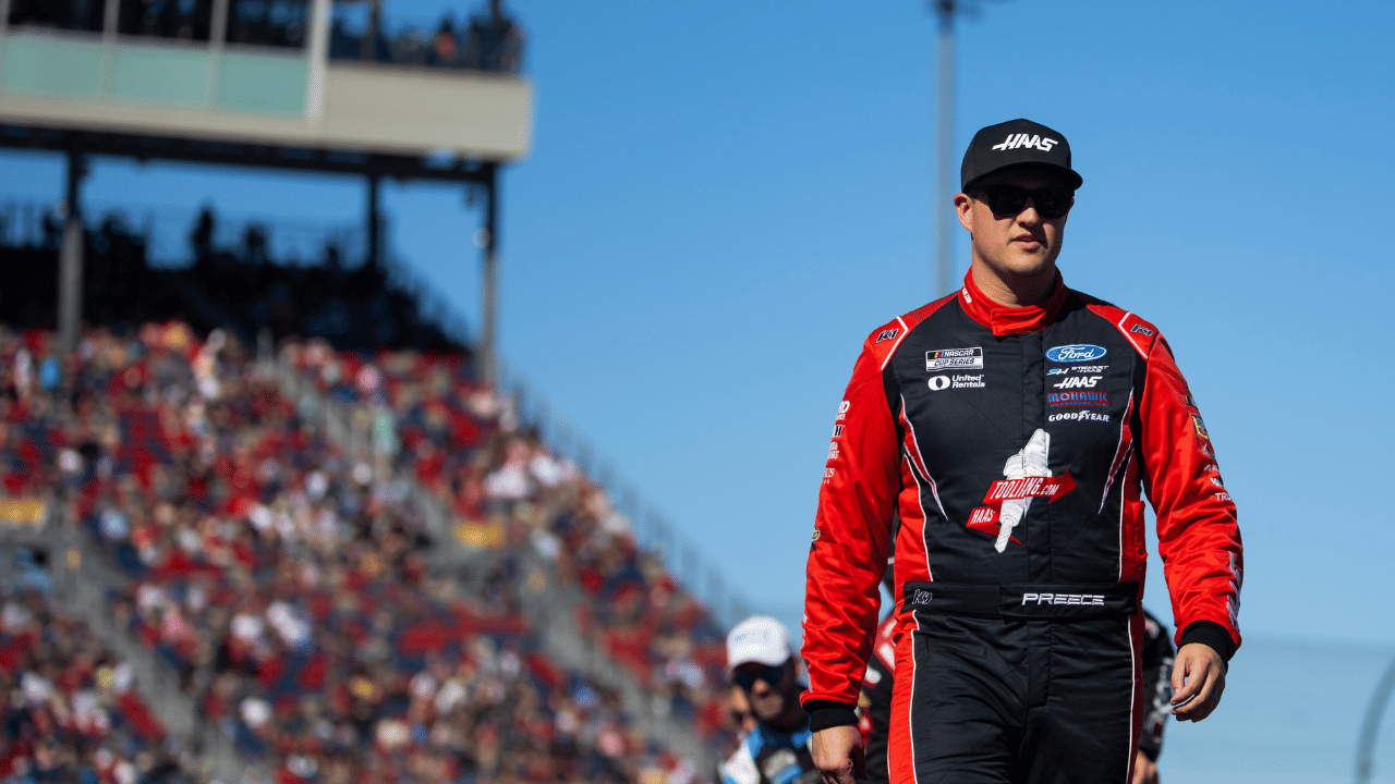 How Ryan Preece’s Absence From Final Stewart Haas Racing Celebrations ...