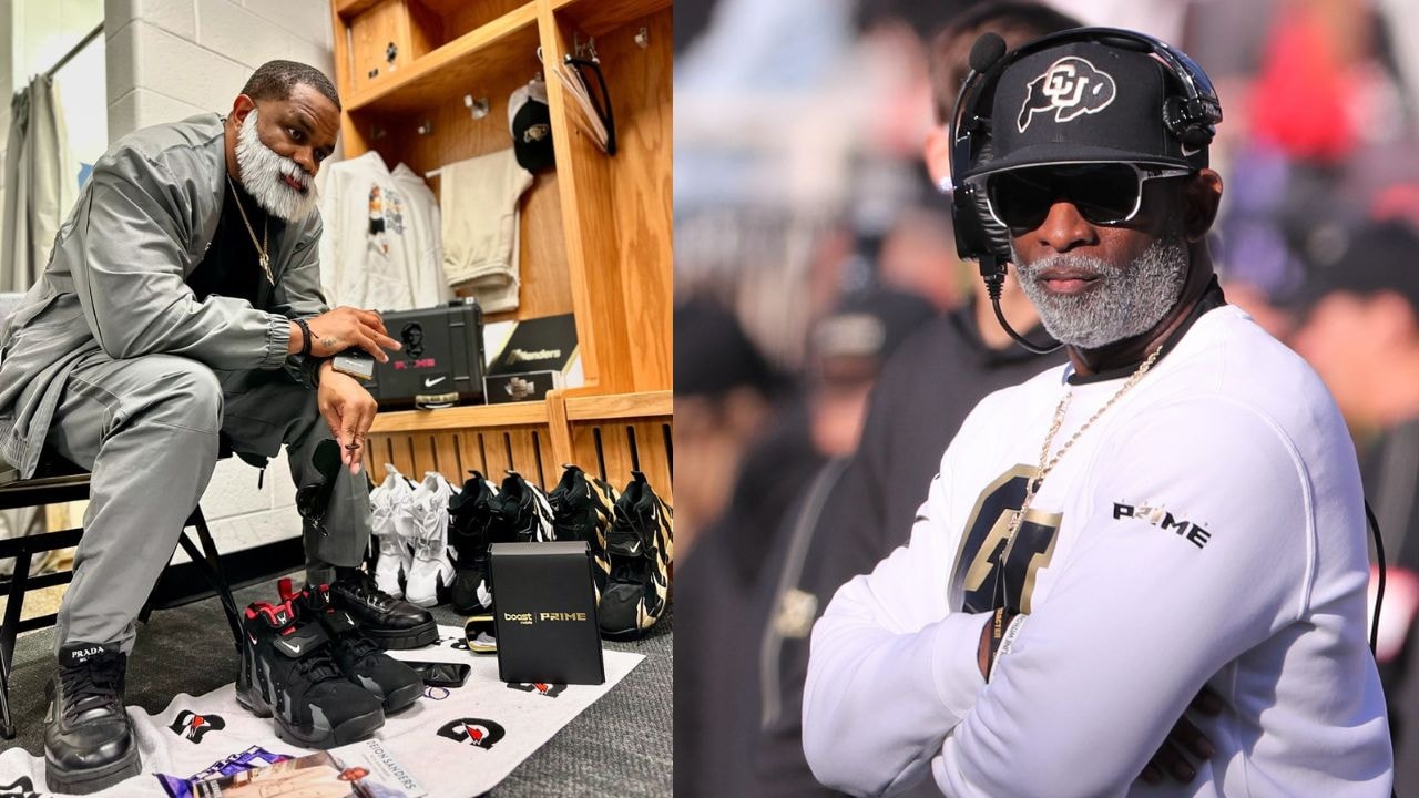 Deion Sanders Couldn’t Hold Back Laughter as Football Comedian Lou ...