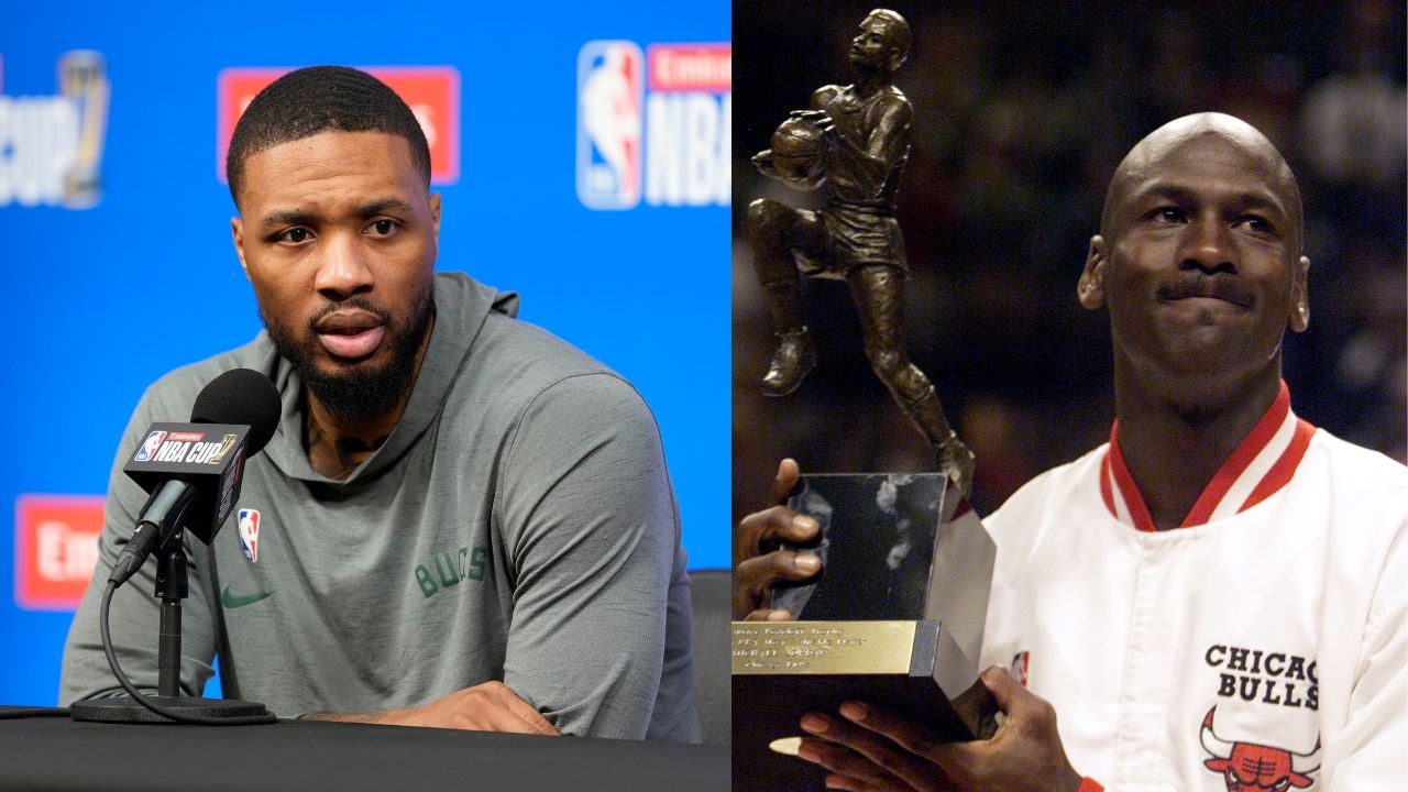 Damian Lillard Left Amazed by Michael Jordan's Single-Season ...