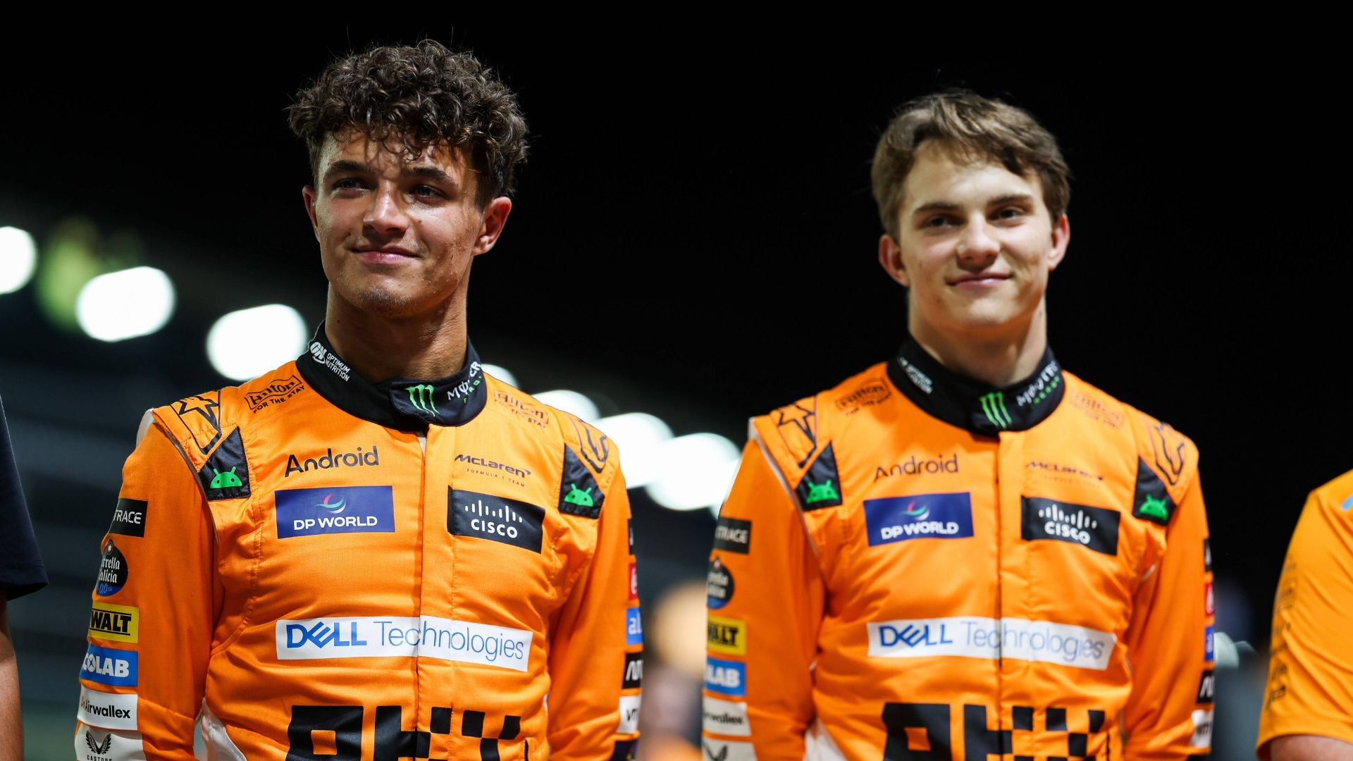 Lando Norris and Oscar Piastri Fumble Trophy Presentation Despite ‘Practicing for Hours’ - The ...
