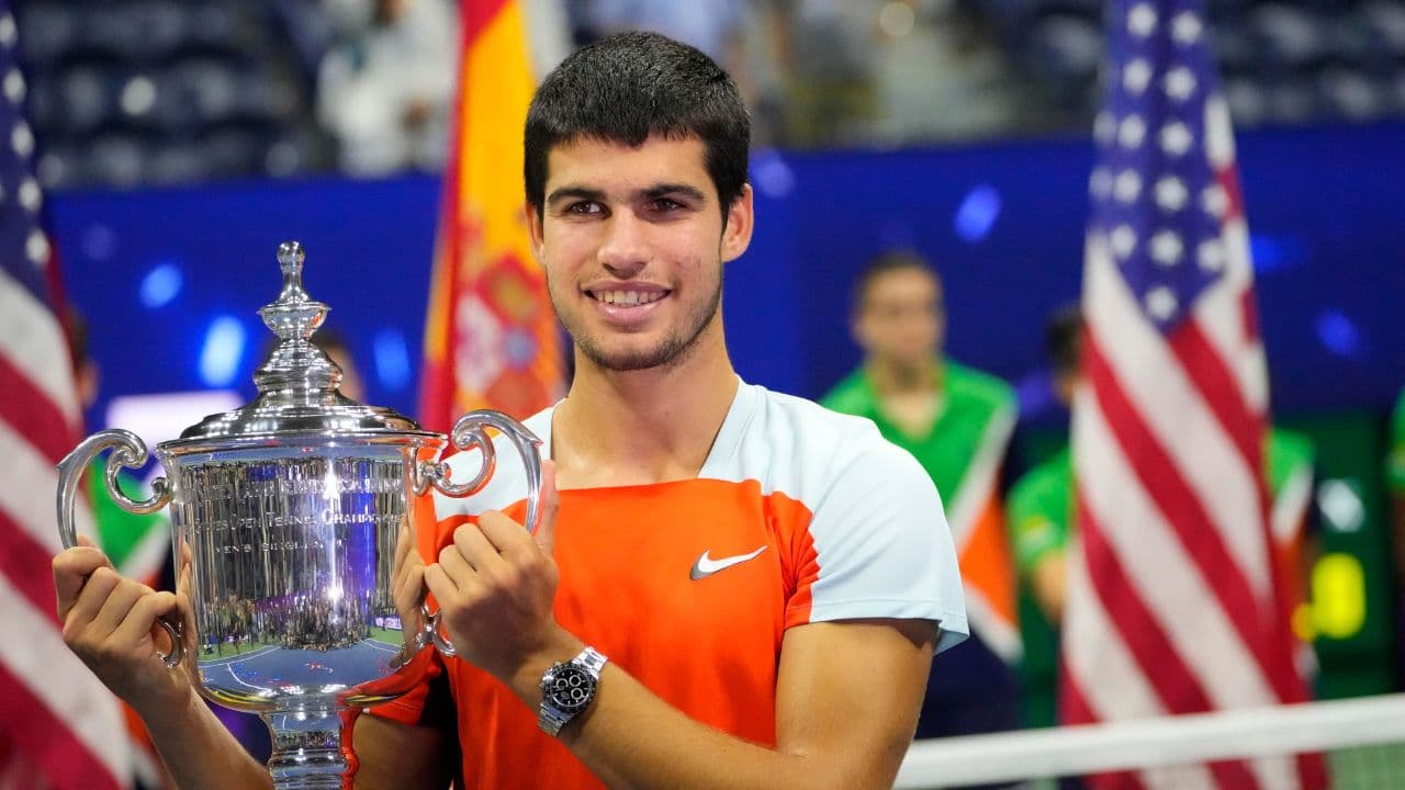 When Carlos Alcaraz Announced Himself to the World With Stunning Net ...