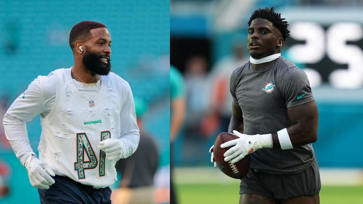 Tyreek Hill Posts Cryptic Tweet Right After Dolphins Announce Mutual Breakup With Odell Beckham ...
