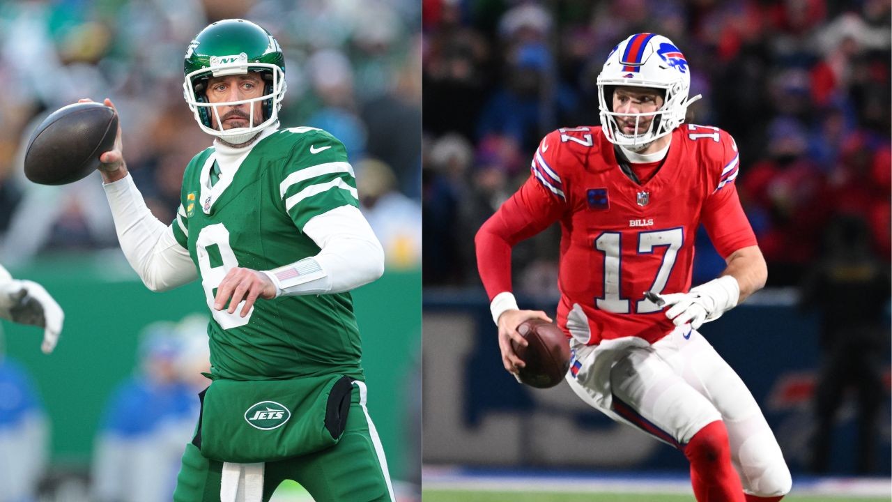 Aaron Rodgers Picks Josh Allen over Saquon Barkley and Lamar Jackson as ...