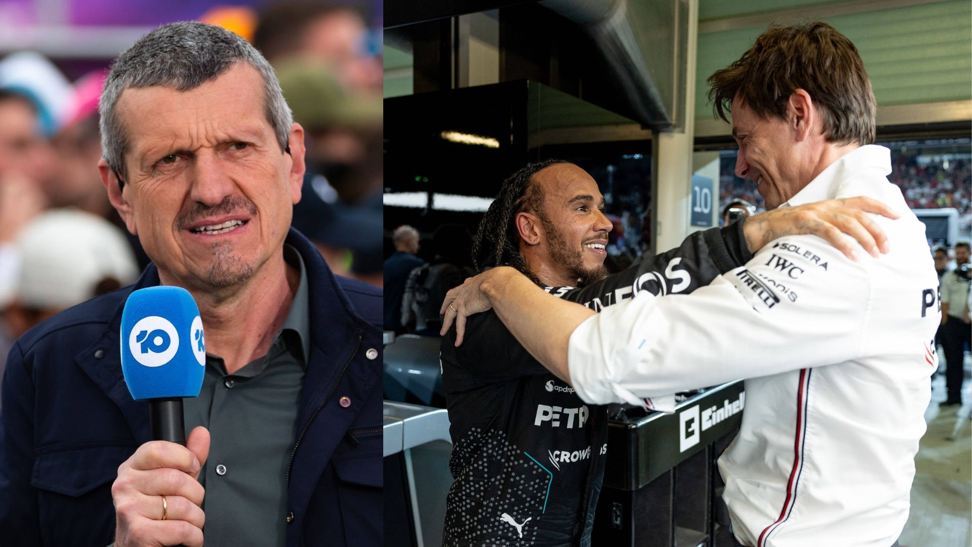 “That Was Bulls**t”: Guenther Steiner Trashes Toto Wolff’s Emotional Parting Words for Lewis ...