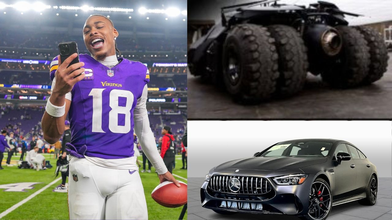 Justin Jefferson Doesn’t Need to Call His Favorite Car “The Bat Mobile ...
