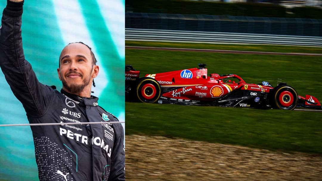 Fiorano Test: Watch Lewis Hamilton's First Lap as a Ferrari Driver ...