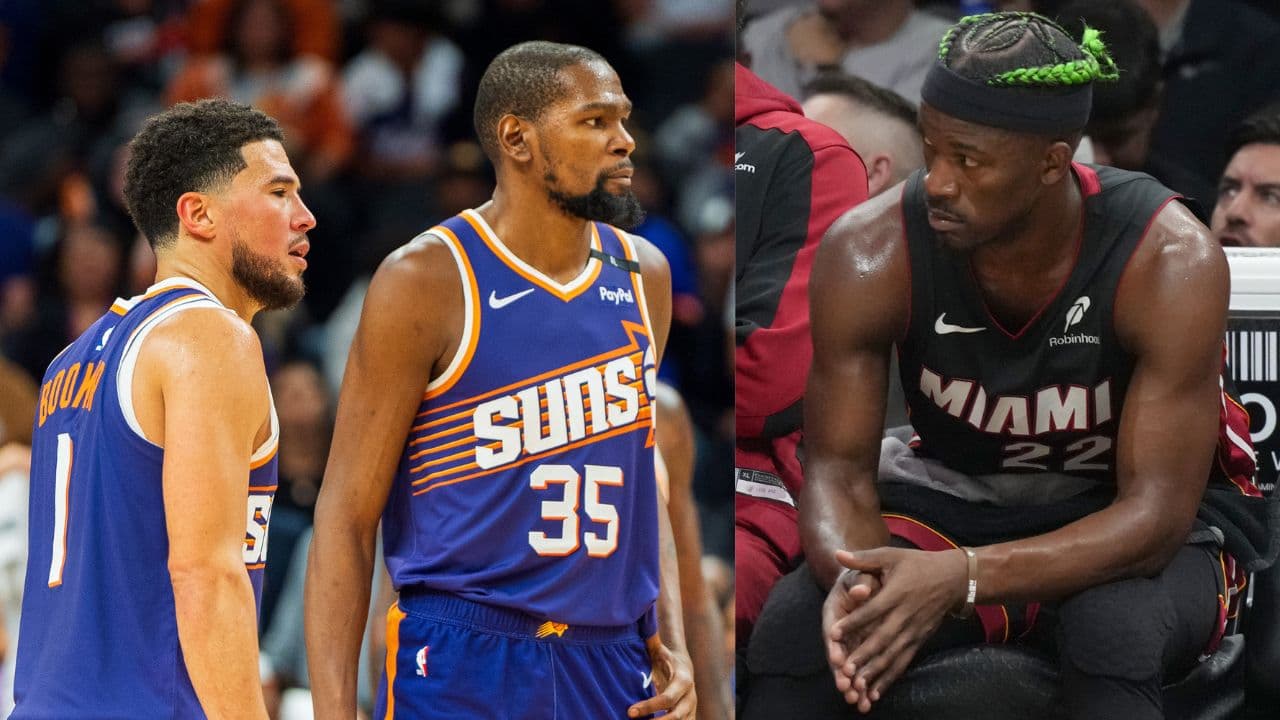 “Don’t Like Jimmy Butler Around Devin Booker and Kevin Durant”: NBA Analyst Discusses Rumors ...