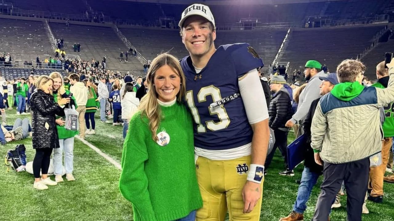 “Cheering Riley Leonard On for the Rest of My Days”: Notre Dame QB’s ...