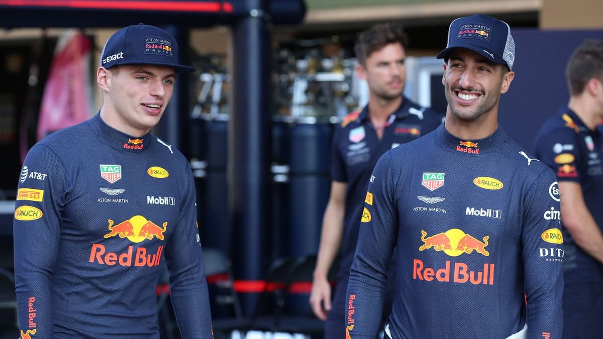 Max Verstappen Labels Daniel Ricciardo as ‘Strongest Teammate’ at Red ...