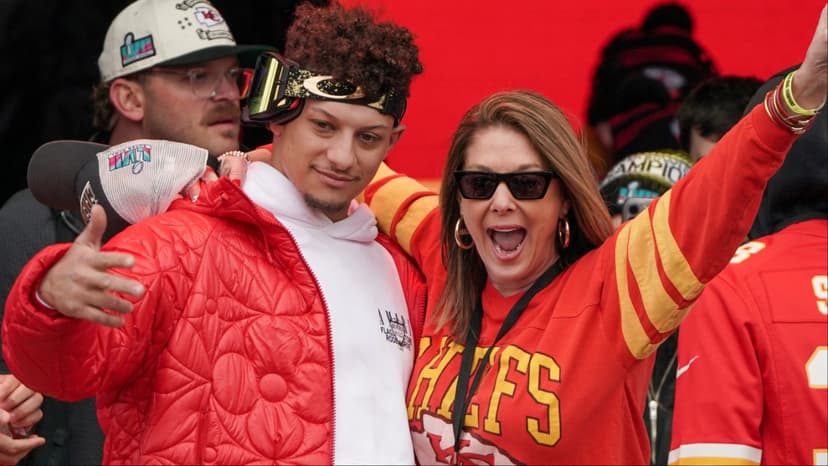 Double Delight For Patrick Mahomes’ Mom Randi as Jackson Mahomes and ...