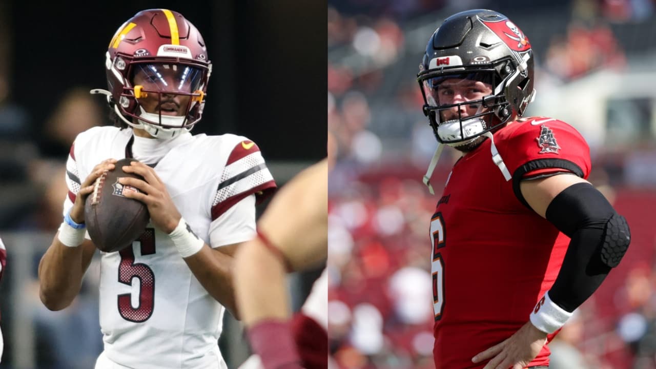 Jayden Daniels vs. Baker Mayfield: QB Stats Comparison Ahead of Commanders - Buccaneers Wild ...