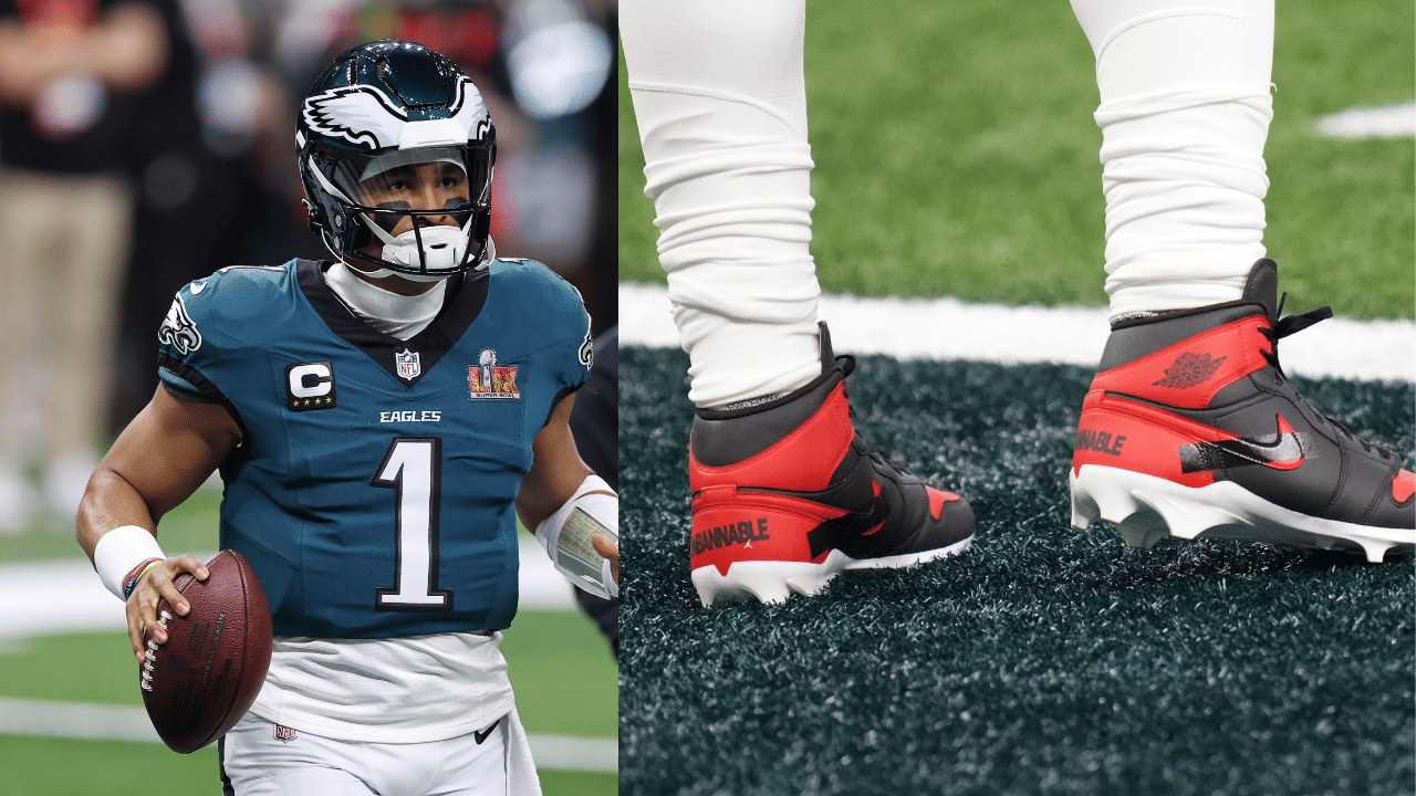 Why Did Jalen Hurts Wear Air Jordan 1 Cleats for Super Bowl LIX? Eagles QB’s Connection to ...