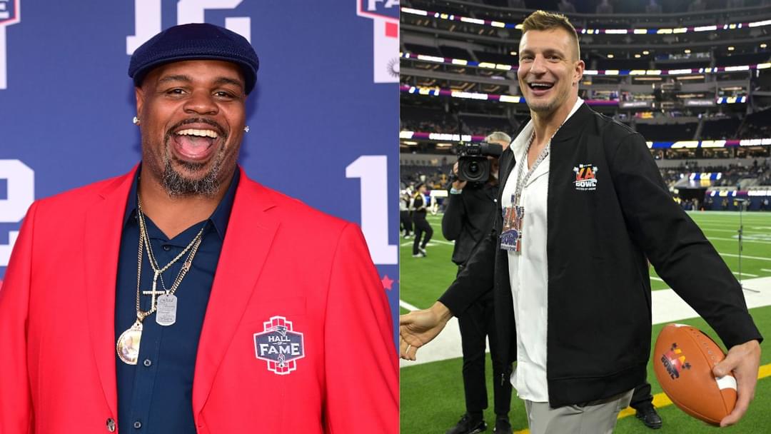 Rob Gronkowski Recalls Getting Hit by 325-lb Vince Wilfork and Gaining ...