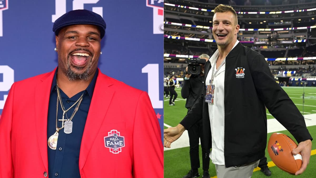 Rob Gronkowski Recalls Getting Hit by 325-lb Vince Wilfork and Gaining ...