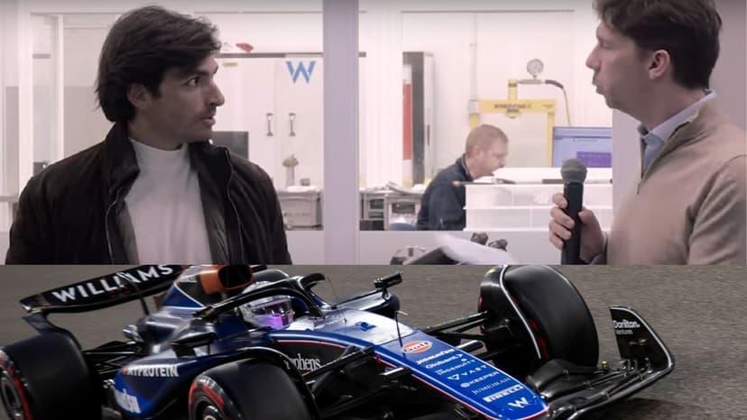 Watch: Carlos Sainz Stunned After Witnessing James Vowles Speak in Spanish - The SportsRush