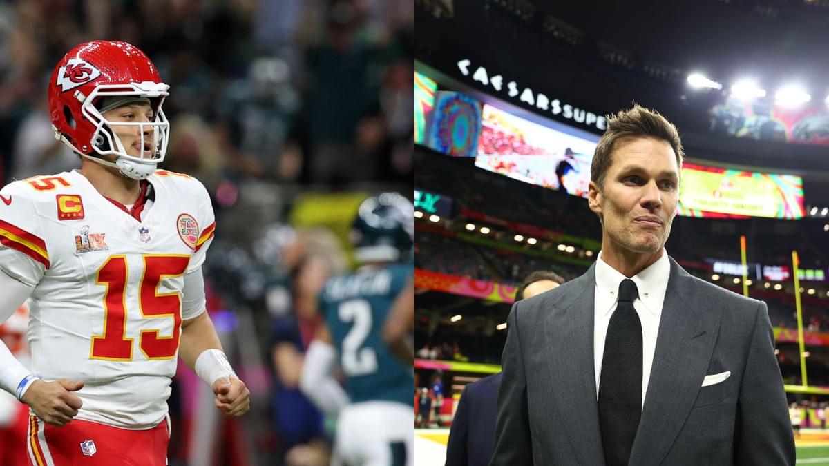 Patrick Mahomes Makes an Honest Admission to Tom Brady Before the Chiefs vs. Eagles Super Bowl ...