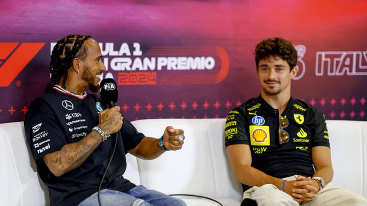 Lewis Hamilton’s First Speech in Italian Puts a Huge Grin on Charles ...