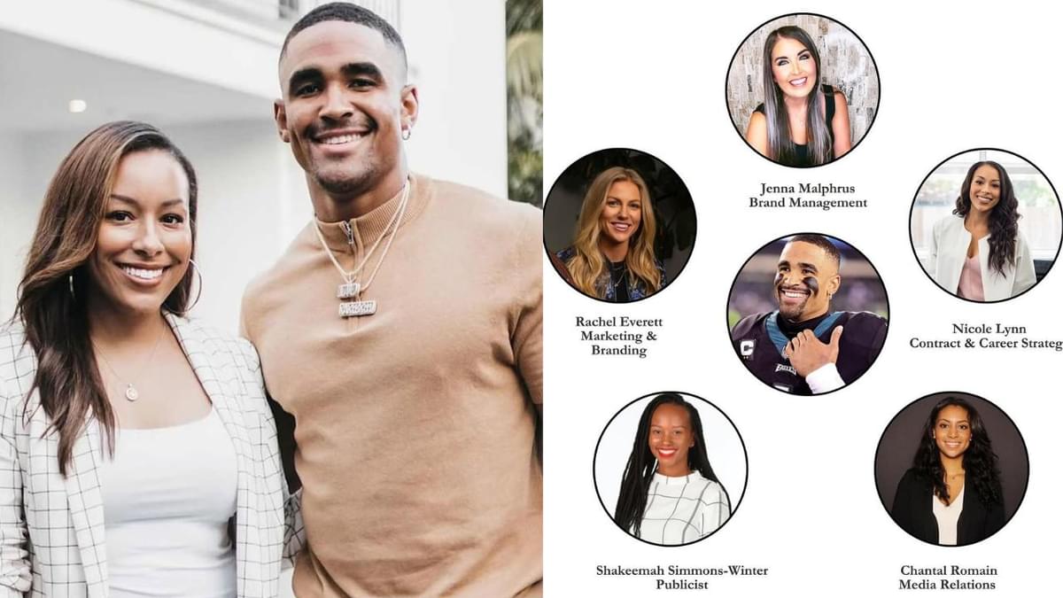 Meet Eagles QB Jalen Hurts’ All-Female Management Team - The SportsRush