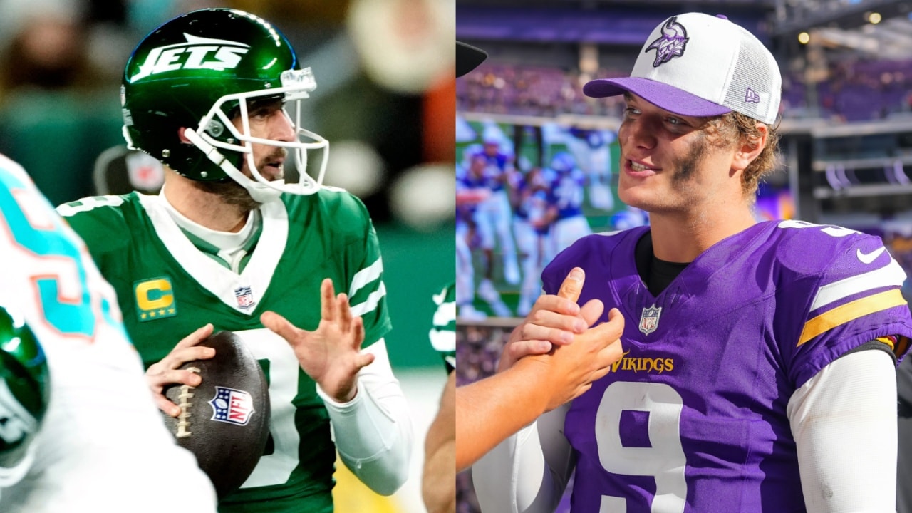 Aaron Rodgers or JJ McCarthy? Analyst's QB Choice Revealed Amid the ...