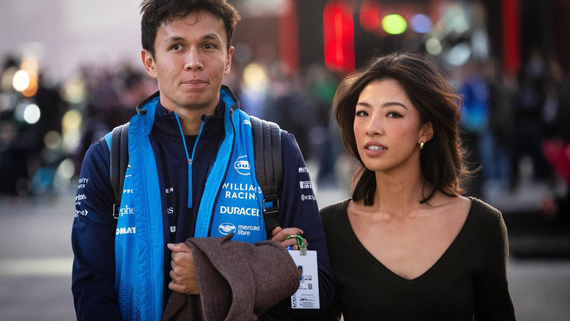 “I Should Start Behaving”: Alex Albon’s Girlfriend Lily He Reacts to ...