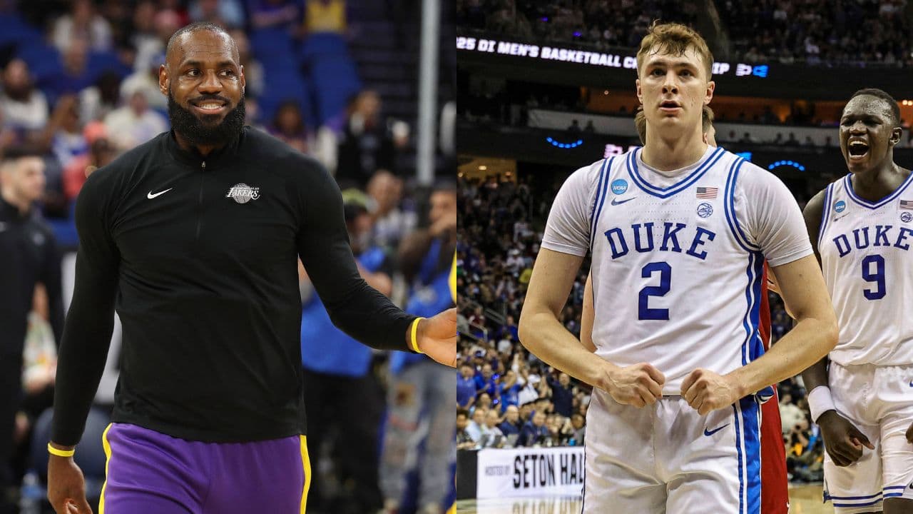 LeBron James’ 2023 Interaction With Cooper Flagg Resurfaces as Freshman ...