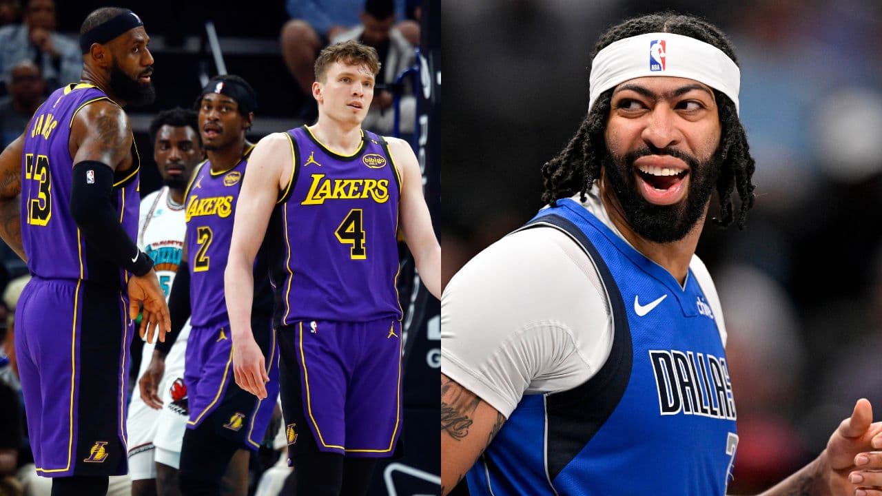 "Anthony Davis Scamming Rookie Dalton Knecht": Fans 'Cry' As AD Refuses ...