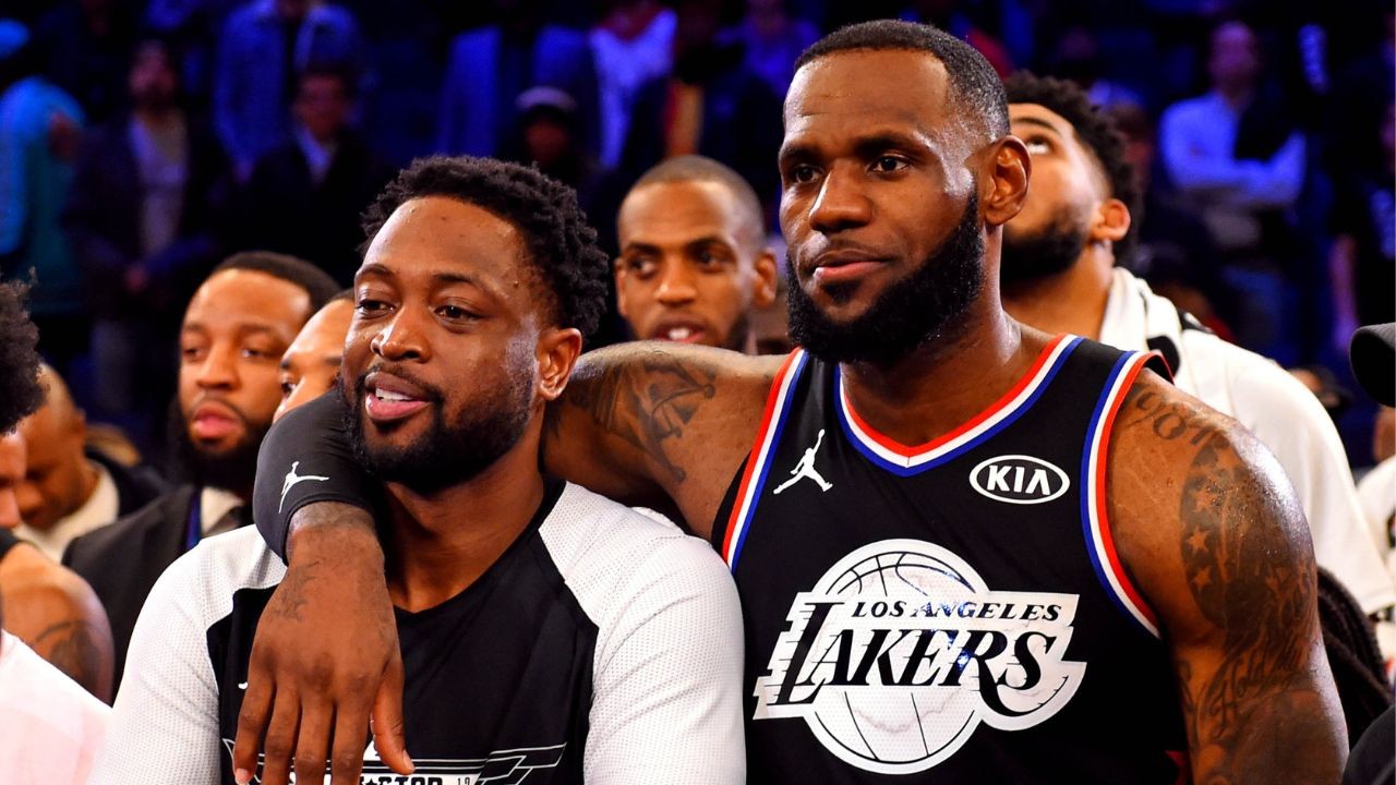 "Dwyane Wade Be Frying LeBron James in These Podcasts": Heat Star's "Winning Over Stats" Speech ...