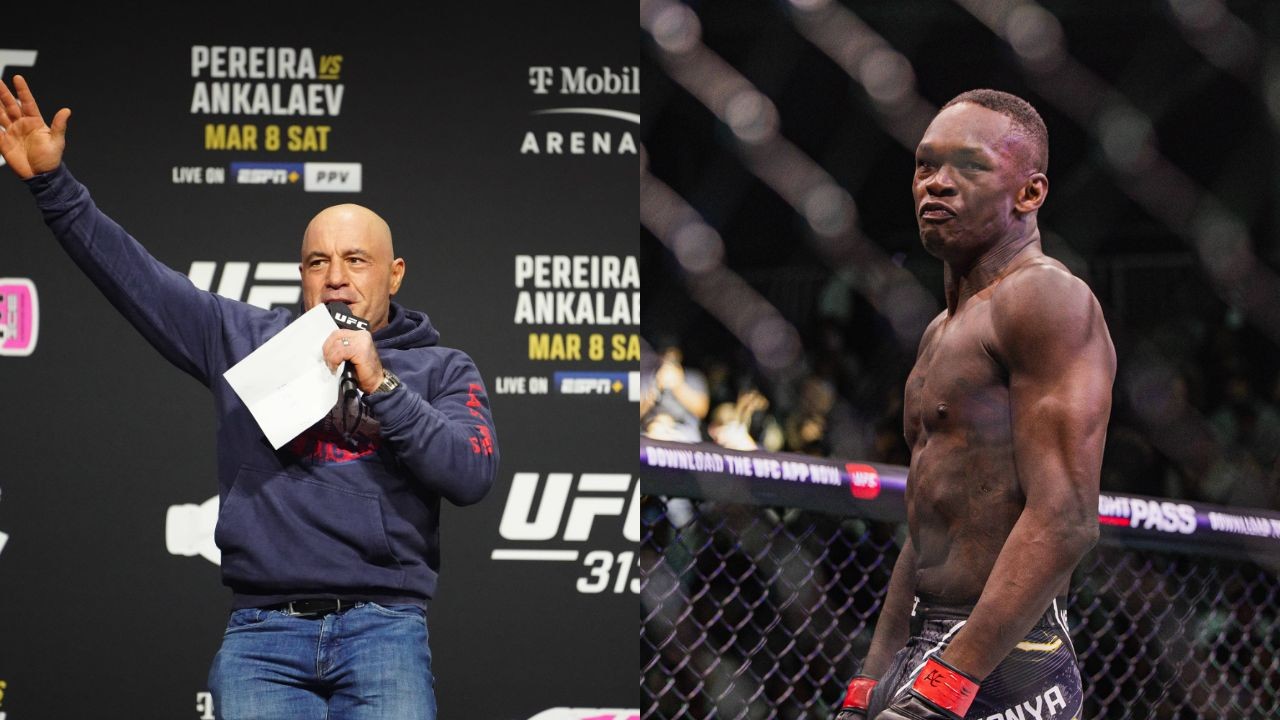 Joe Rogan Describes Israel Adesanya’s Post-Alex Pereira Knockout Speech ...
